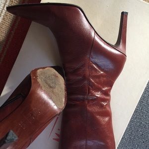 Michel Perry | Shoes | Authentic Vintage Michel Perry Leather Boots ...
